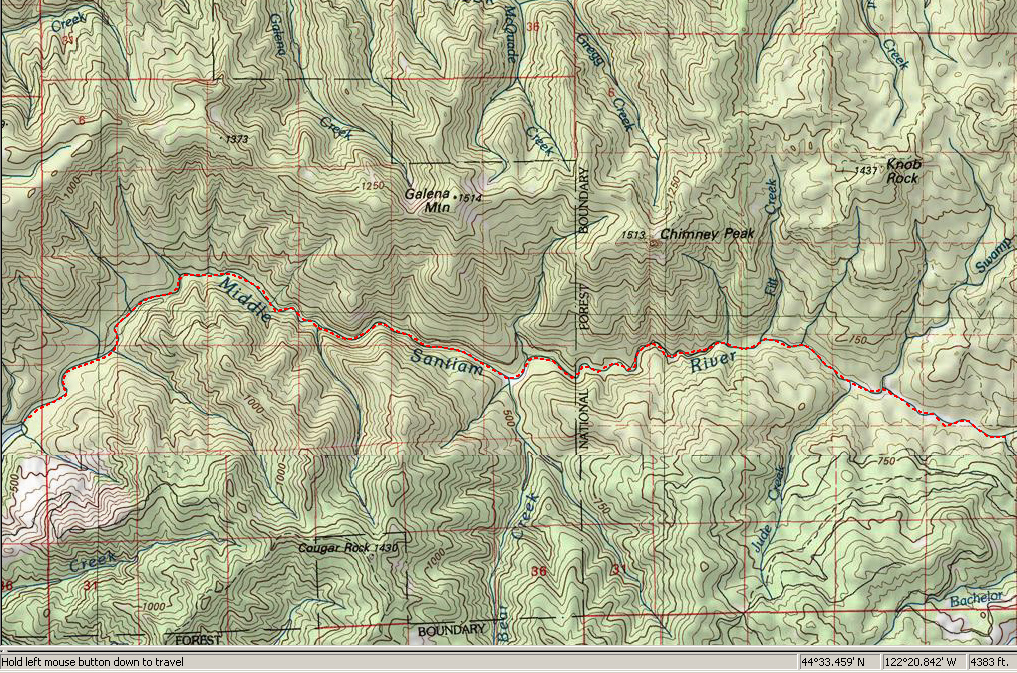 Kayaking the Middle Santiam Wilderness run